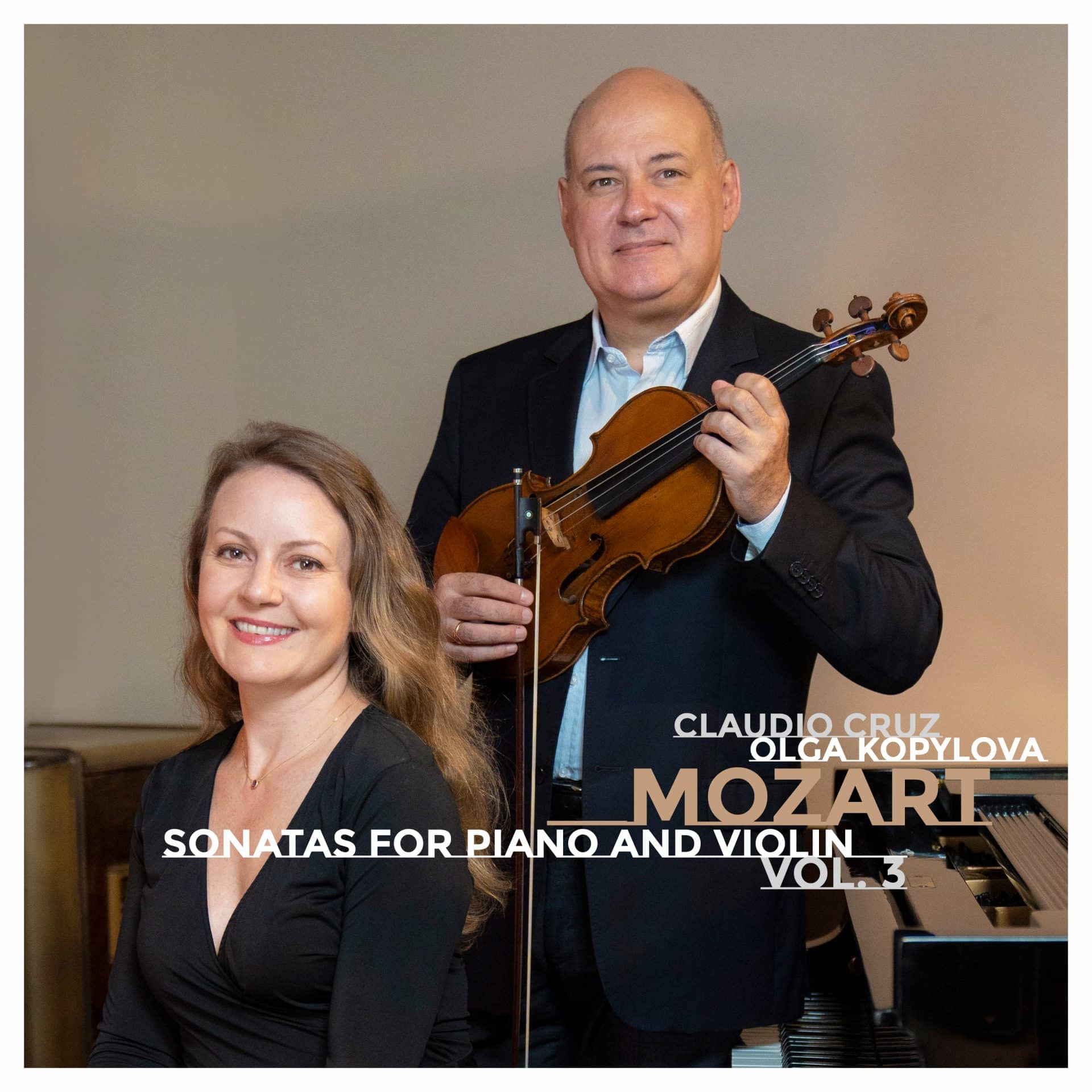 Álbum ‘Mozart: Sonatas for Piano and Violin, Vol. 3’ | Claudio Cruz e ...