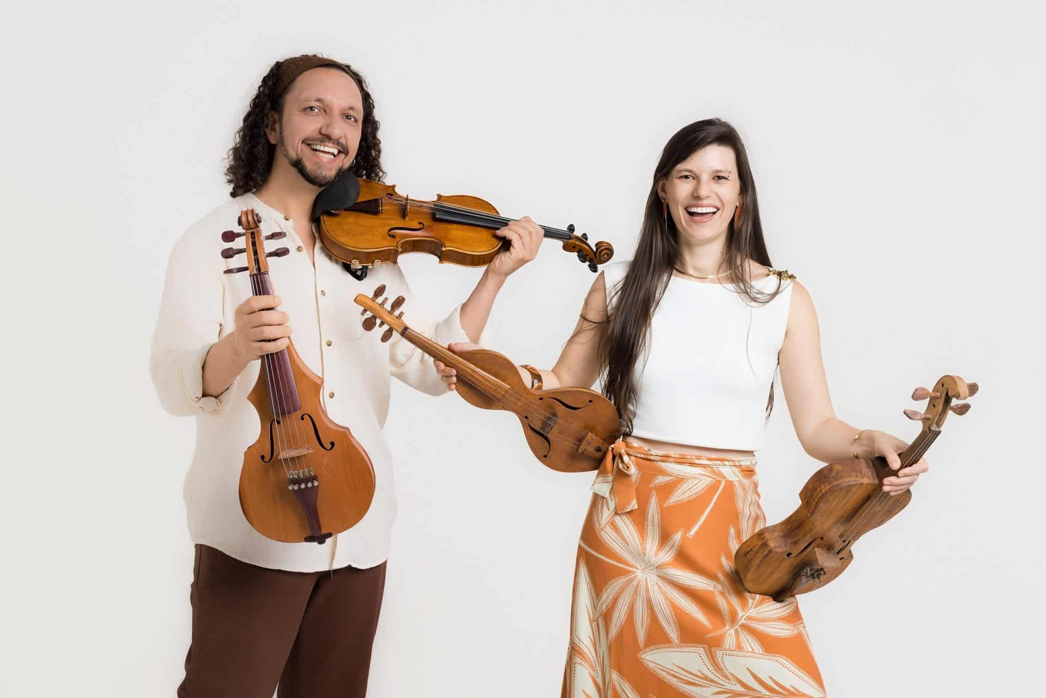 Ricardo Herz e Vanille Goovaerts lançam álbum 'Arcos Brasileiros'
